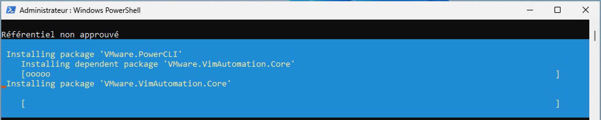 Installer PowerShell / PowerCLI pour VMware Horizon - VDI Hub