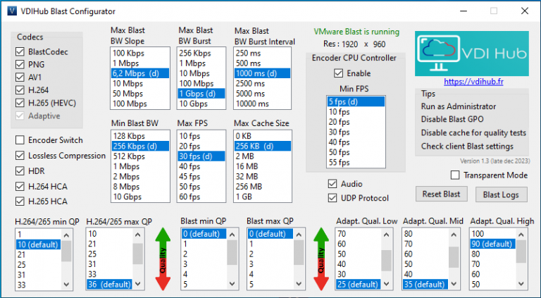 VDI Hub - VMware Horizon, 日本語で